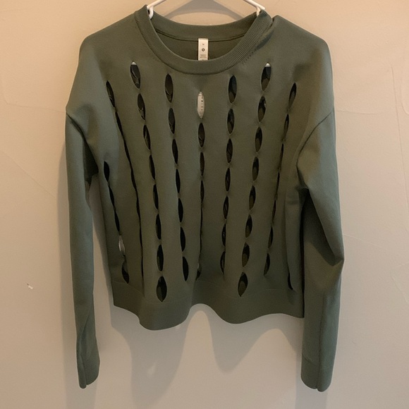 lululemon athletica | Tops | Lulu Lemon Sage Green Colored Top 0 ...